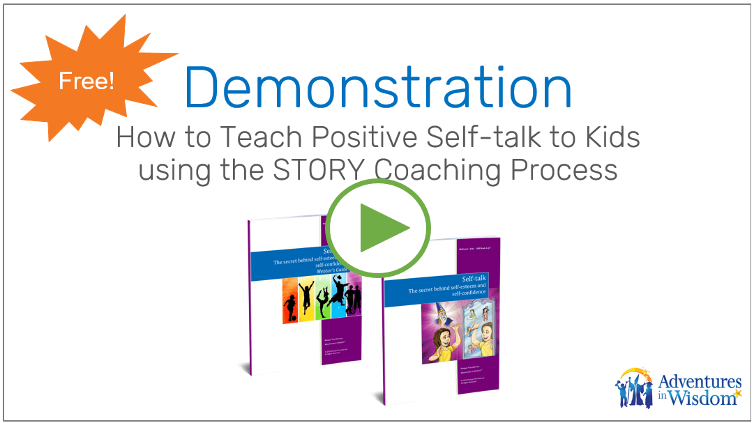 Demonstration - how to teach positive self talk to kids